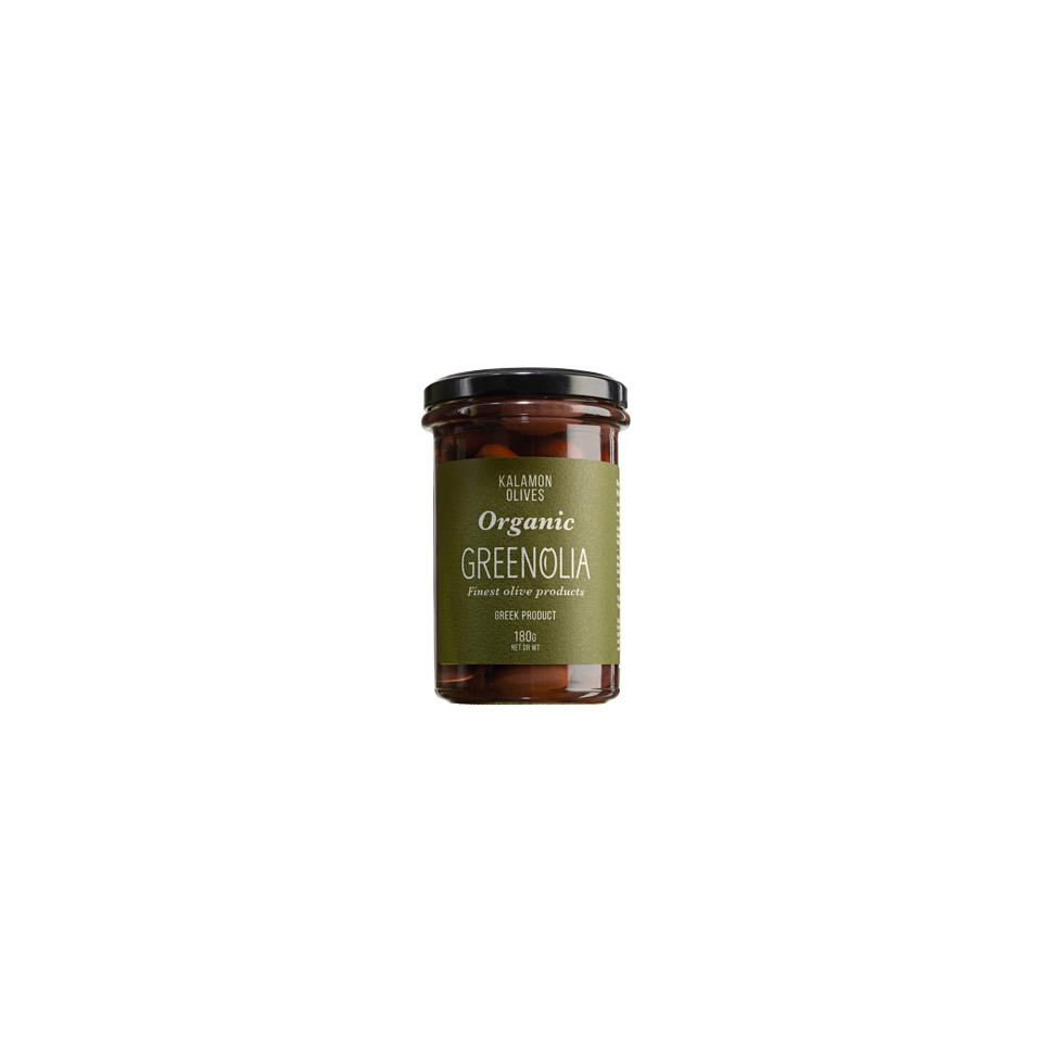 Natural "Kalamon" Olives 180g GREENOLIA
