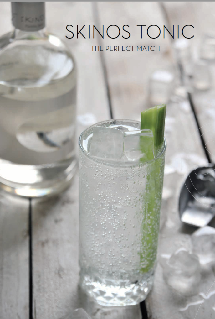 Cocktail Skinos and tonic, the perfect combination ! - Poupadou