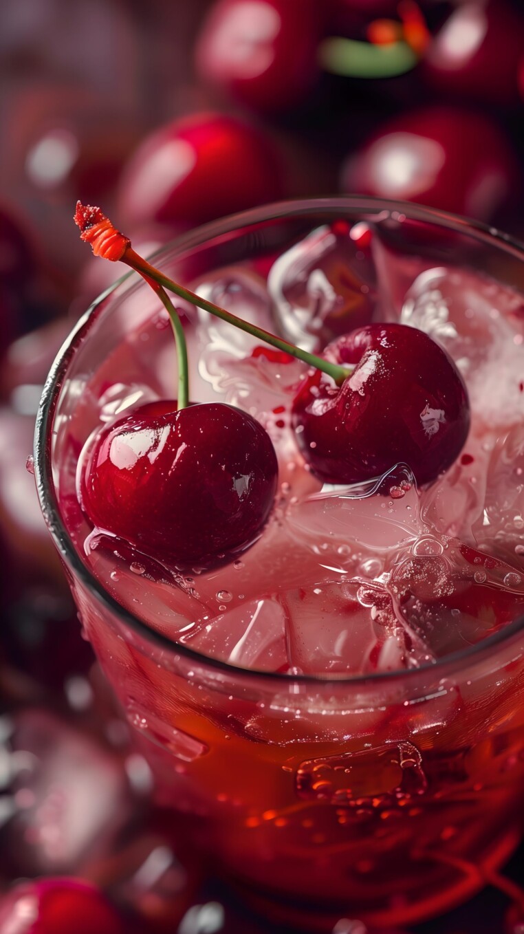 Cherry Vodka, perfect to brighten up your Christmas evenings! - Poupadou